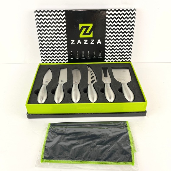 Zazza | Kitchen | Zazza 6 Piece Cheese Knife Set Stainless Steel | Poshmark